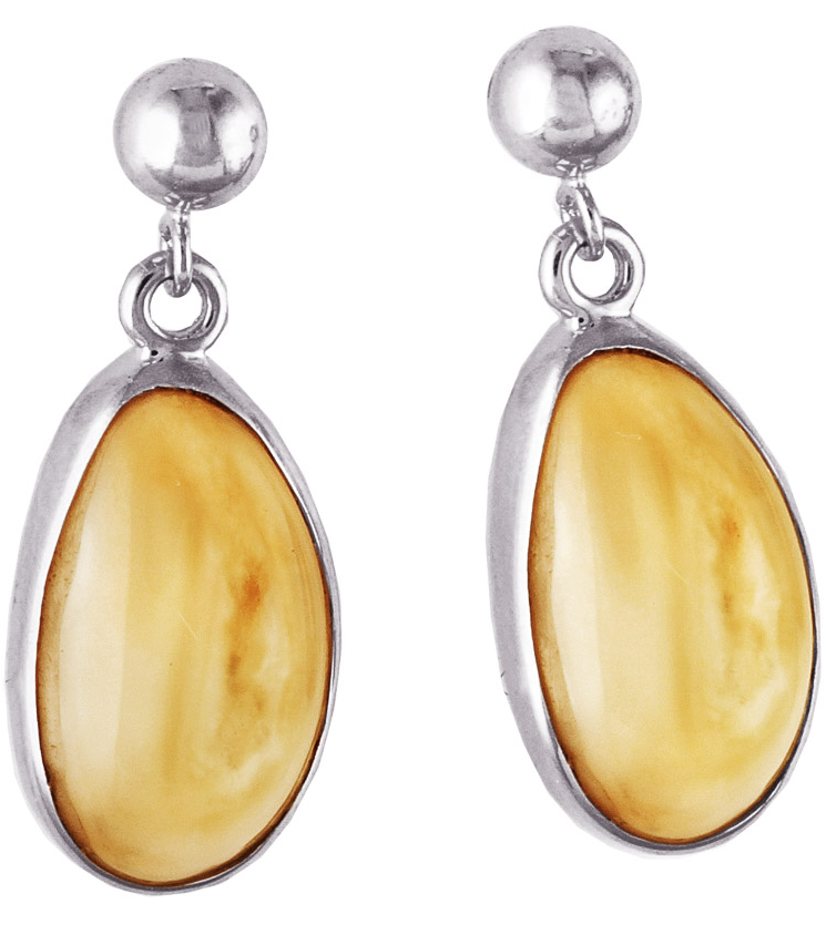 Frontier Collection Custom Sterling Silver Elk Ivory Earrings | Cabela's